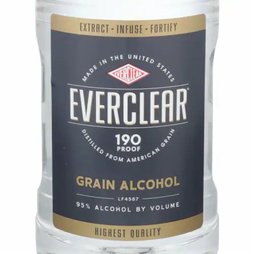 Everclear Grain Alcohol 190 Proof 1.75L – Wine & Liquor Mart