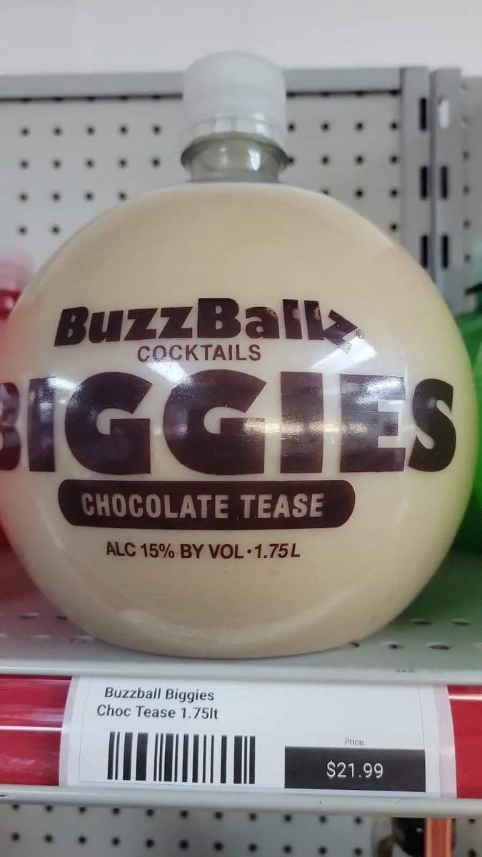 BuzzBallz Biggies Chocolate Tease 1.75L – Wine & Liquor Mart